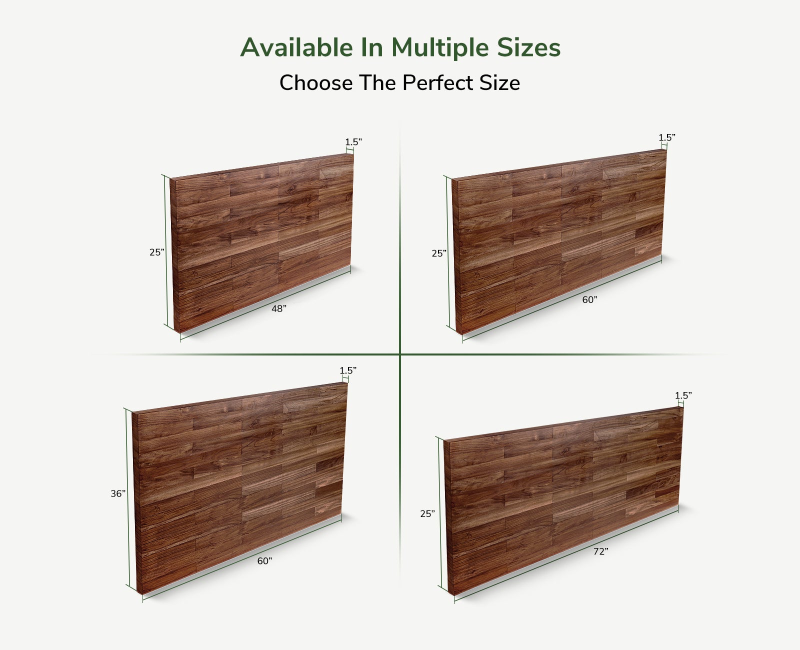 Handcrafted Butcher Block Countertop – Solid Hard Teakwood – RYFA